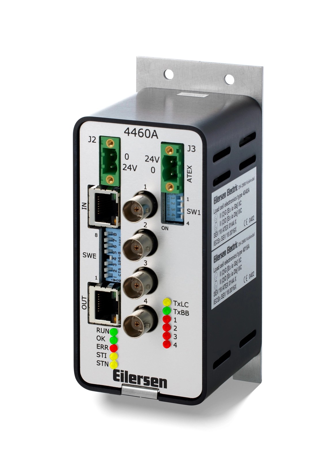 Eilersen: ATEX EtherCAT Interface Module 4X60A - Eilersen